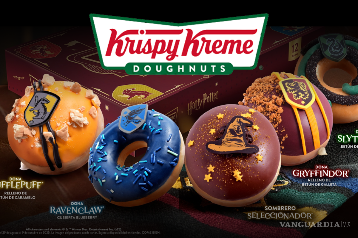 ¡Harry Potter llega a Krispy Kreme en forma de donas! Así puedes conseguirlas en México