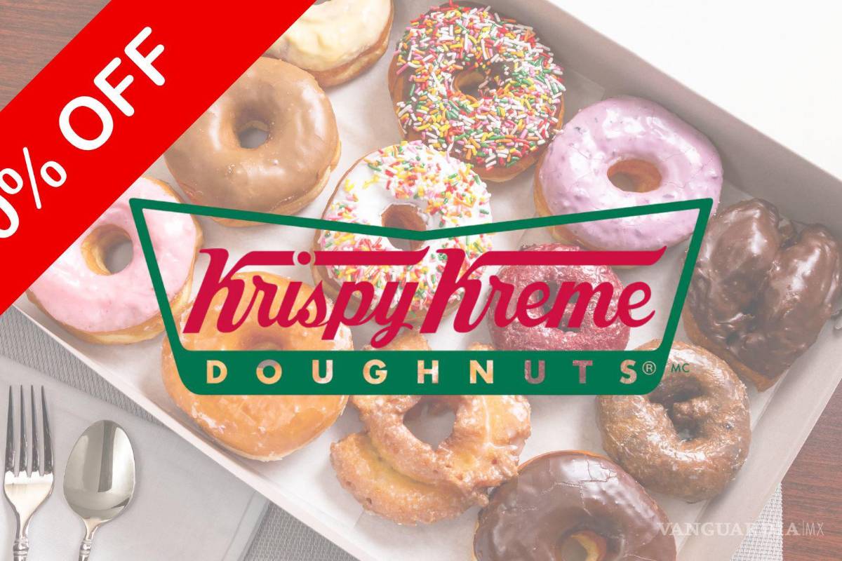 ¡Que ofertón! Krispy Kreme lanza 50% de descuento en la docena de donas... ¿Cuándo aplica?