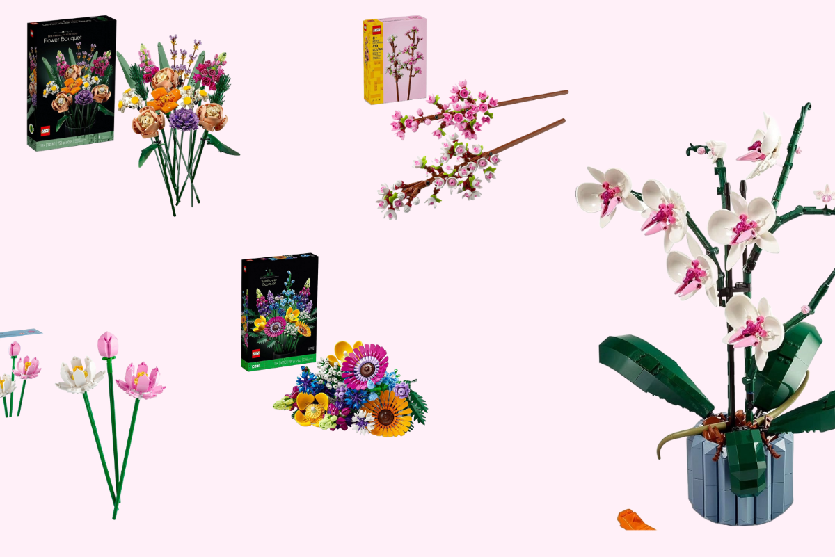 ¡Que no se te marchiten! Estas hermosas flores de LEGO te encantarán