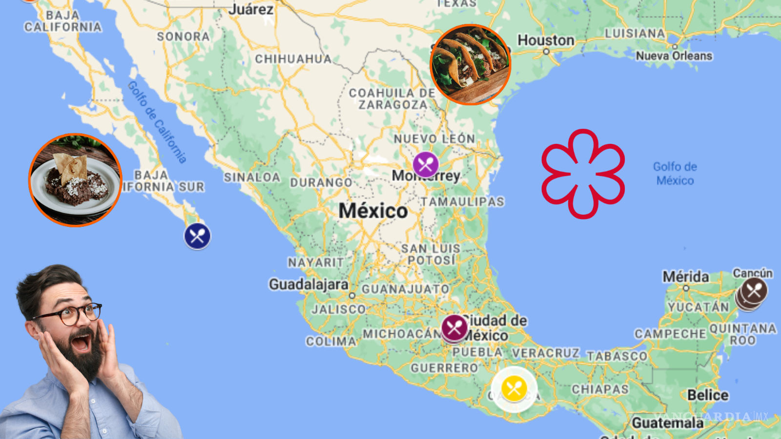 Descubre los 18 restaurantes en México con estrellas Michelin en este mapa