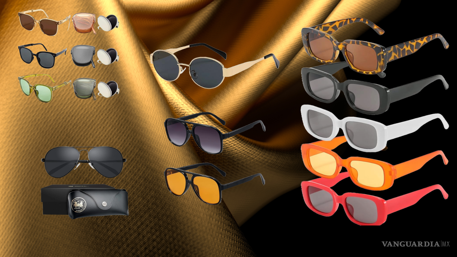 ¡Ponle un toque especial a tu look! Estos lentes de sol te encantarán