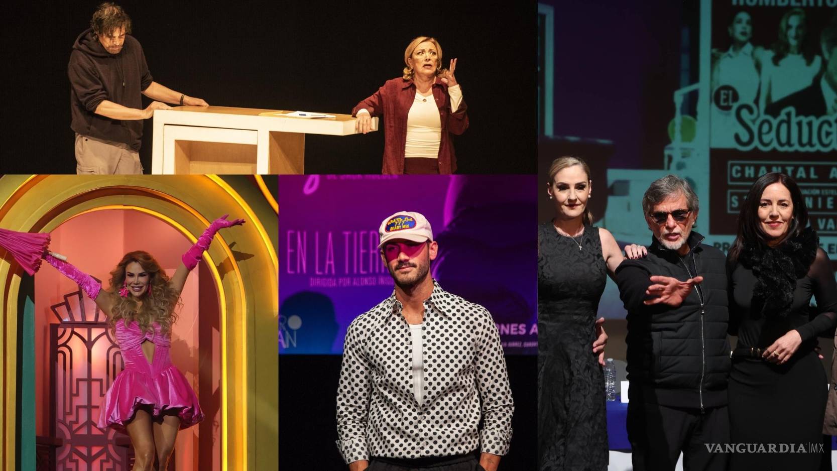 Saltillo se llena de teatro: estrellas de la TV llegan con comedia y drama