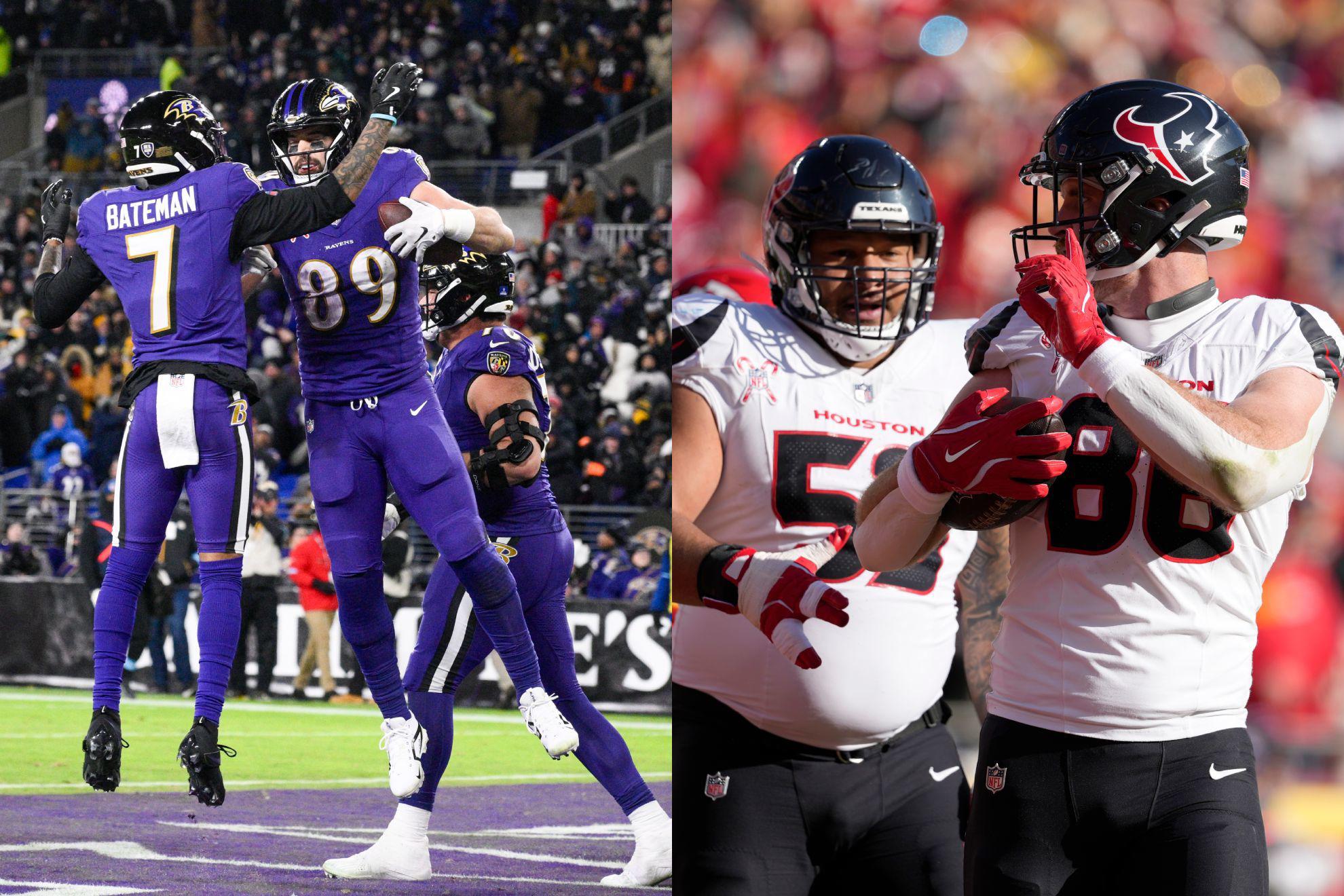 ¿Cómo van? Ravens vs Texans, así se vive el duelo de Baltimore vs ...