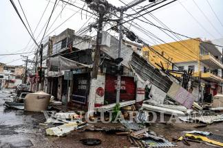 Estas son las imágenes de la destrucción en Acapulco tras el violento ...