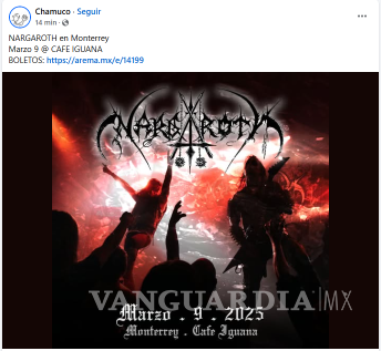 Nargaroth sorprende a México con dos fechas imprevistas de concierto