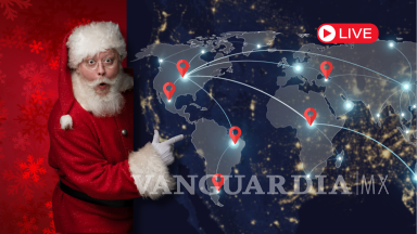 Sigue el recorrido de Santa Claus EN VIVO y descubre cuándo llegará a los hogares de México