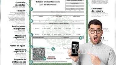 Nueva Acta de Nacimiento: Así puedes descargarla con código QR y en PDF