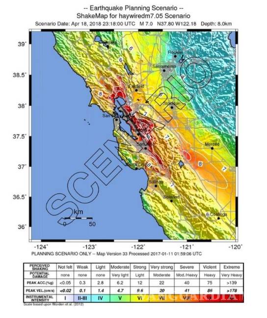 La falla de Hayward, una "bomba de tiempo tectónica"