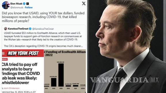 ¿Será cierto?... Elon Musk asegura que Estados Unidos financió la ...