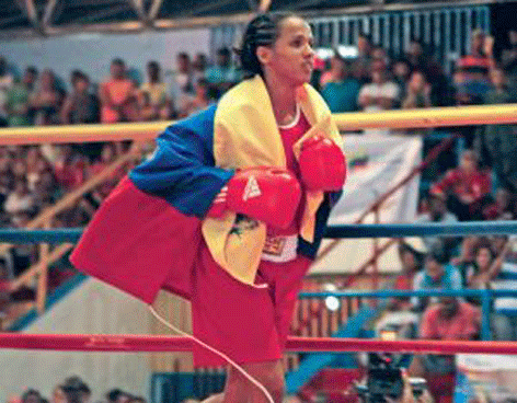 La "Muñeca" venezolana que confía en un boxeo con faldas