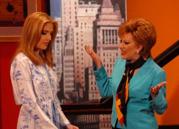 Jacqueline y Chantal Andere, juntas en el teatro