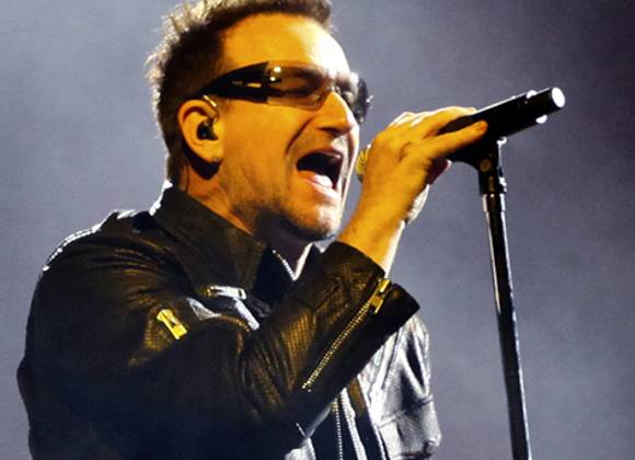 Bono: Héroe del rock sin nada de alcohol