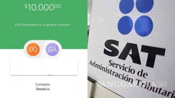 ¡Cuidado con el SAT!... este es el monto mayor que puedes transferir ...