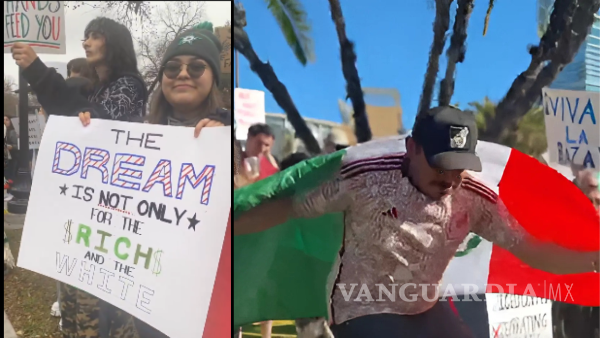 EUA se llena de banderas mexicanas en contra ICE y Trump