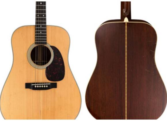 Pagan por guitarra de Bob Dylan casi 400 mil dólares en una subasta