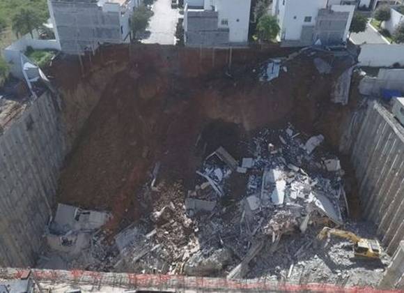 Más de 100 mdp la afectación por derrumbe en Monterrey, afirma alcalde