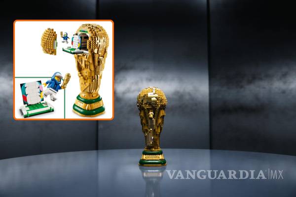 FIFA y LEGO lanzan réplica oficial del trofeo de la Copa del Mundo ...