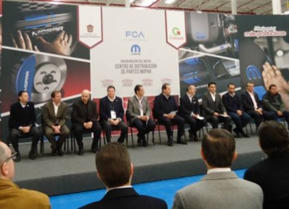 FCA México inaugura centro Mopar