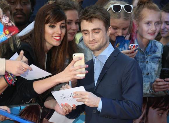 Daniel Radcliffe sorprendió a sus fans en un cine de Los Angeles