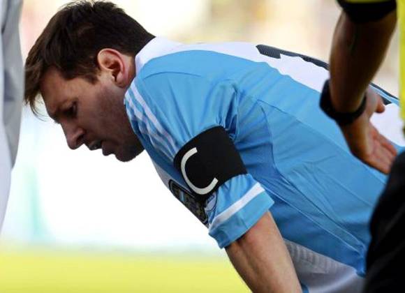 Messi vomitó en la cancha por sexta vez ¿por qué?