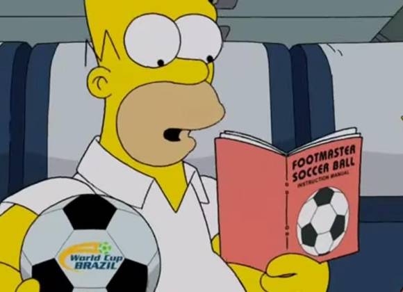 Transmitirán episodio de Los Simpson sobre Mundial de Brasil