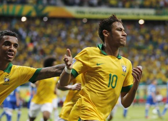 Kobe Bryant visitó a Neymar
