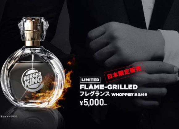 Burger King lanzará perfume con olor a hamburguesa
