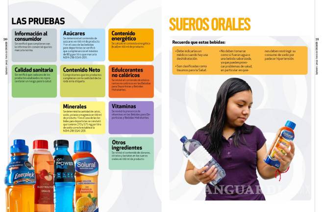 Sueros que sí hidratan... Estos son los mejores sueros orales que ...