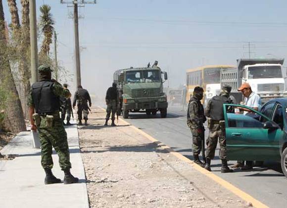 Ejército localiza presunto narco-retén en Zacatecas