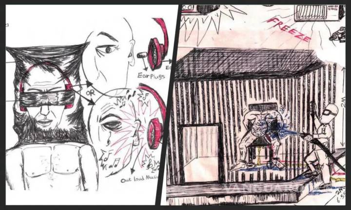 Abu Zubaydah, el “prisionero eterno” de Guantánamo, ilustra con dibujos las torturas a las que ...