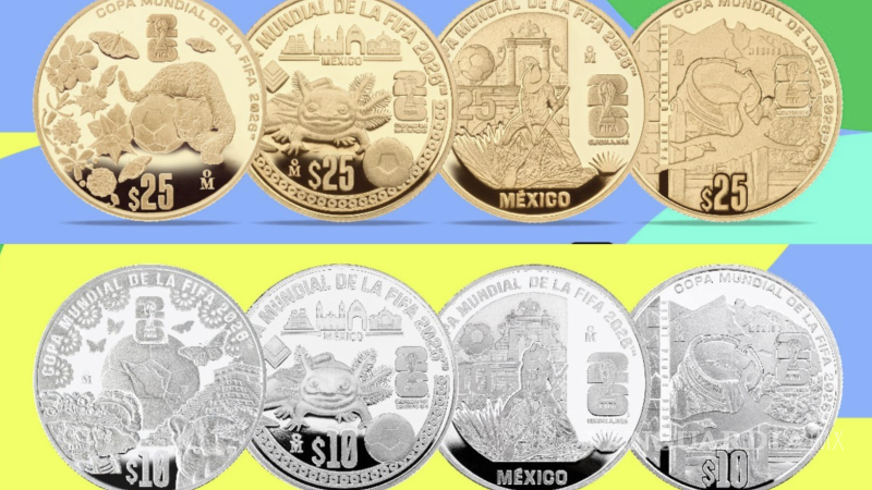 Monedas conmemorativas del Mundial 2026 de Banxico: cómo encontrar las ...