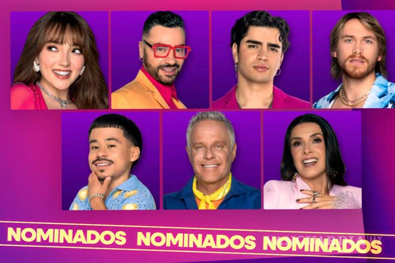 La Casa de los Famosos México 2025... ¿quiénes son los nominados de la séptima semana?