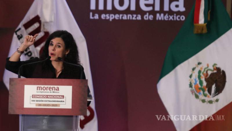 Morena no protegerá a nadie, afirma Luisa Alcalde durante consejo nacional