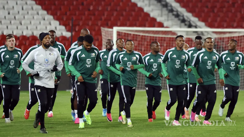 Recibimiento de la selección de Sudáfrica con el “Son de la Negra ...