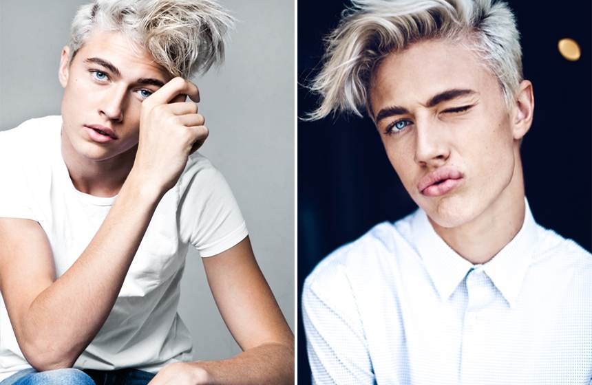 Lucky Blue Smith, el modelo que arrasa en pasarelas y las redes sociales