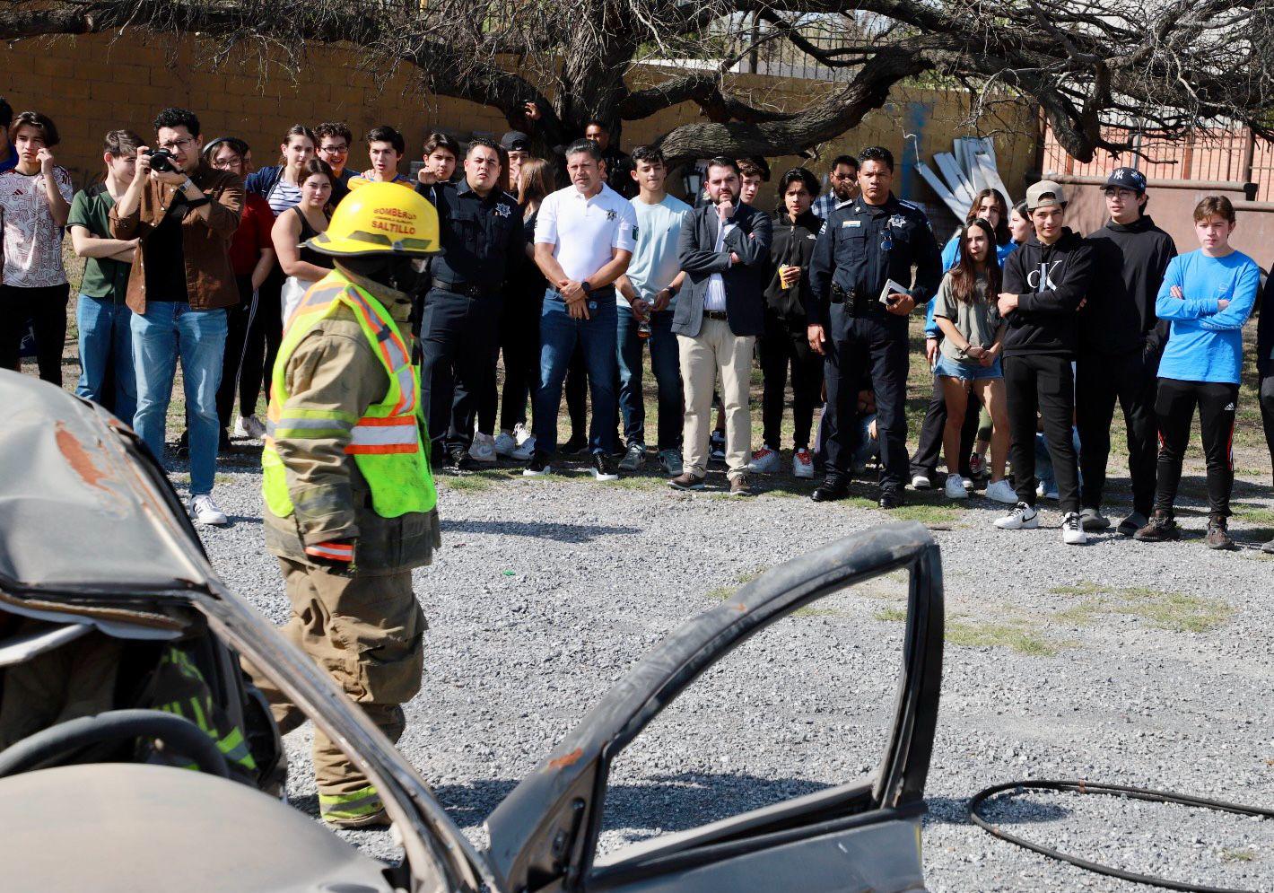 ¡Bájale! Llevan programa de prevención de accidentes viales a prepa del ...