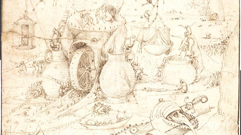 Hallan dibujo auténtico de El Bosco