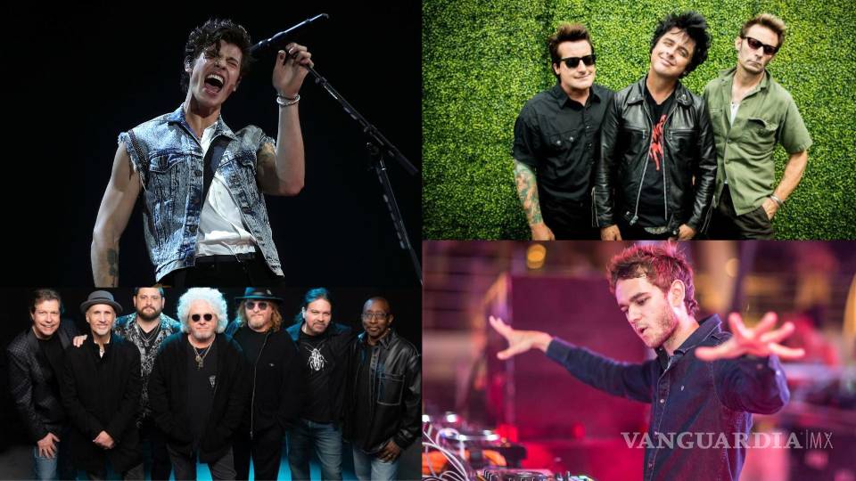 ¡Shaw Mendes, Zedd, Green Day y Paul McCartney en México! Así luce la ...