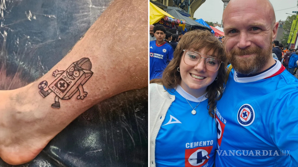 Adam Devonshire, bajista de IDLES, se enamora de Cruz Azul y se tatúa a ...