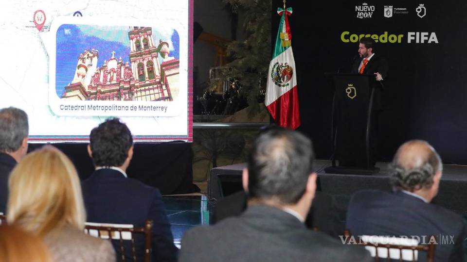 Samuel García presente el ‘Corredor FIFA’, como preámbulo para el ...