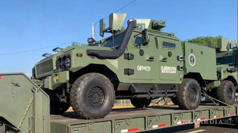 Sedena lleva sus ‘Ocelotl’ a Sinaloa, así son los vehículos de guerra ...