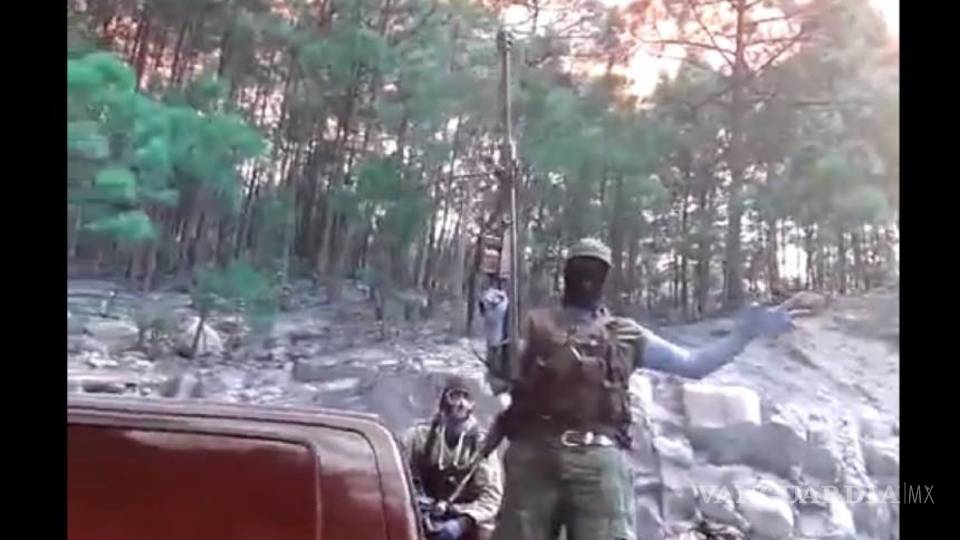 Difunden video de sicarios en la Sierra Tarahumara