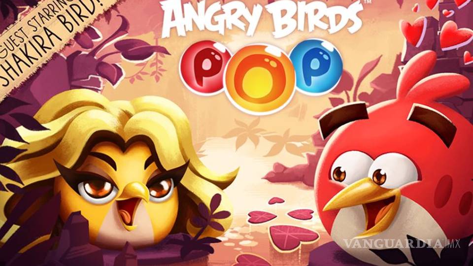 La colombiana Shakira se convierte en un 'Angry Bird'