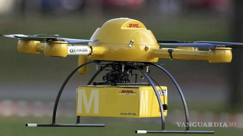 DHL prueba con éxito envíos con drones