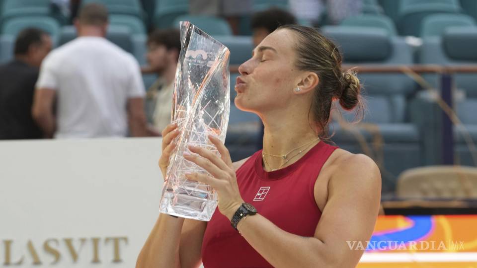 Sabalenka vs Pegula: la bielorrusa es campeona del Miami Open