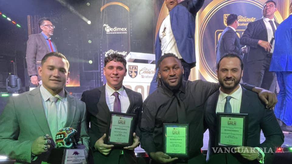 Dinos de Saltillo brilla en la Gala LFA con cuatro galardones