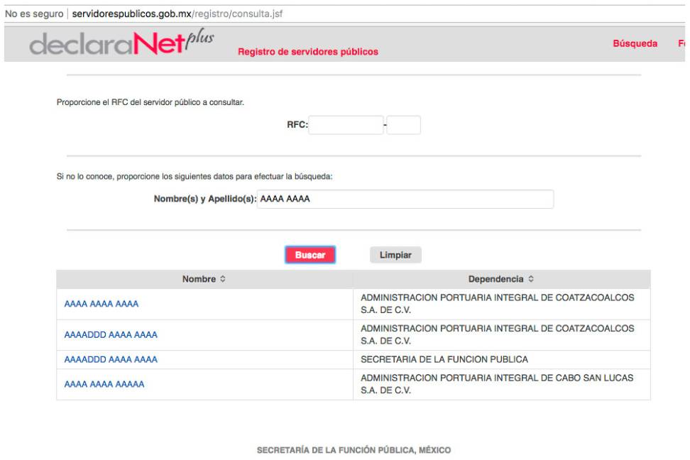 'Declaraciones patrimoniales de funcionarios en Declaranet son poco ...