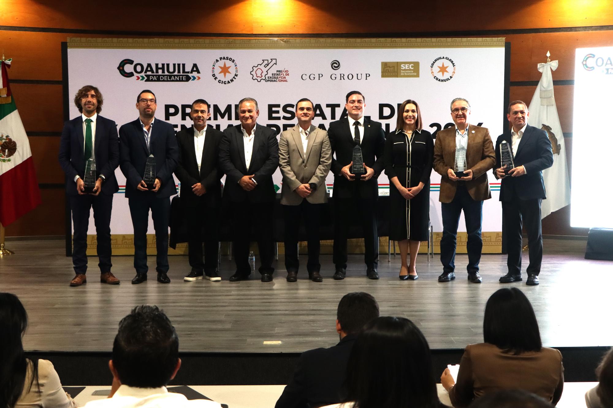 Entregan Premio Estatal de Excelencia Operacional en Coahuila - Lado.mx