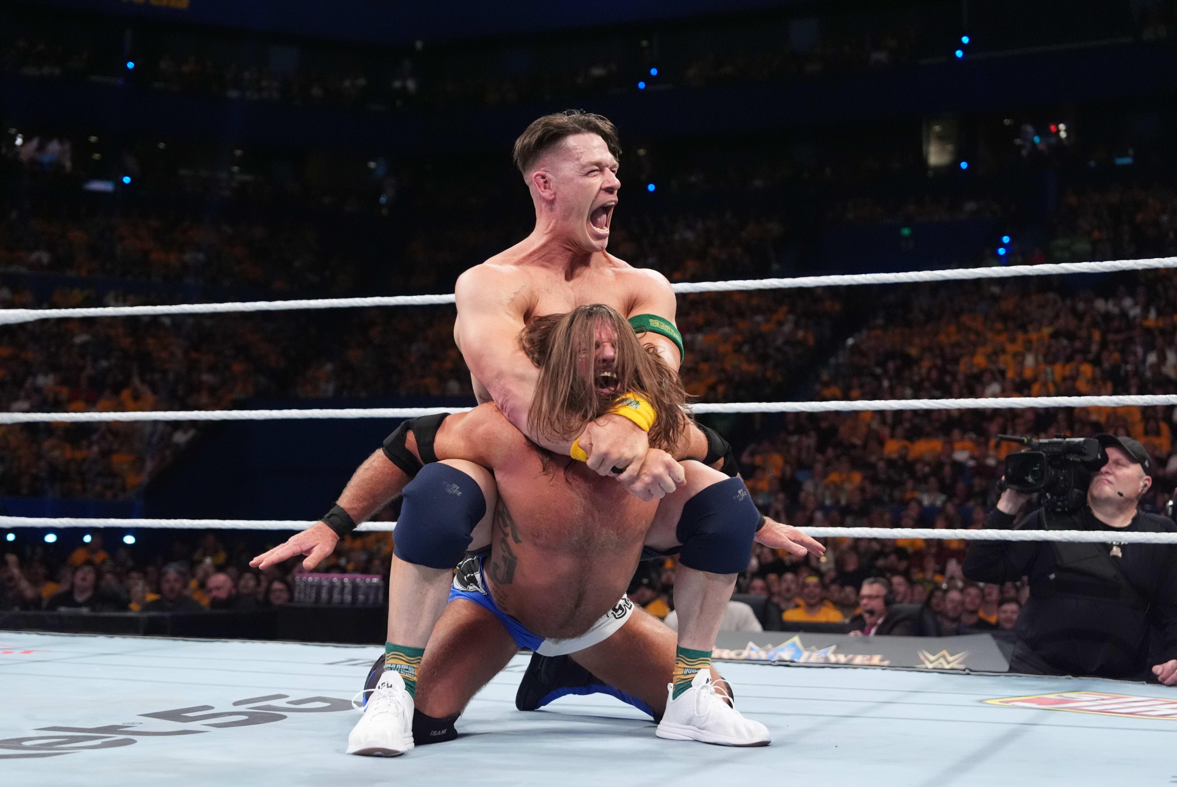 Crown Jewel 2025: John Cena llega a 100 triunfos en la WWE con su ...