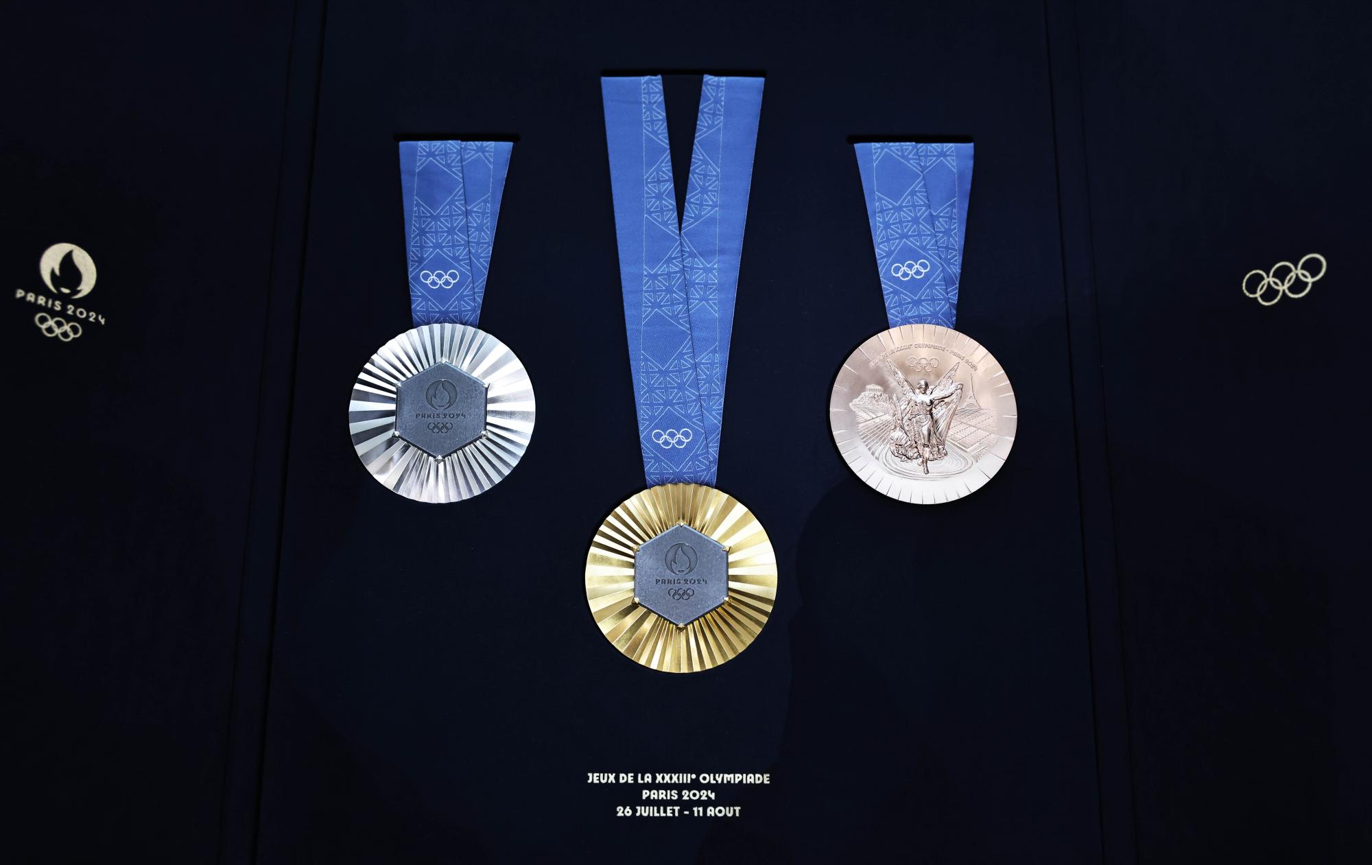 París 2024: ¡Con fragmentos de la Torre Eiffel! Así es el diseño de las medallas de los Juegos ...